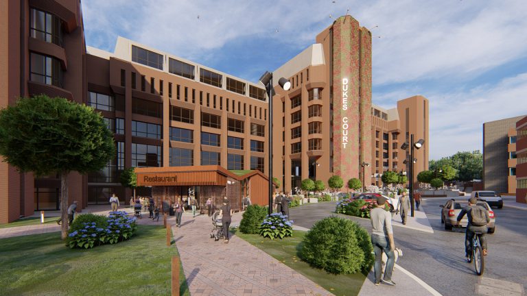 Construction begins on Dukes Court - Noviun Architects